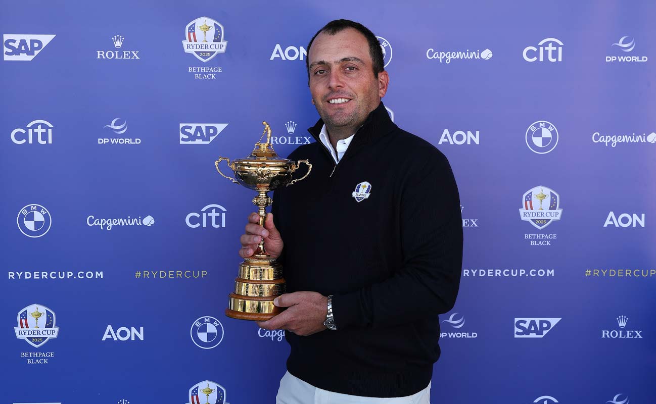 Francesco Molinari Named as Vice Captain for 2025 Ryder Cup